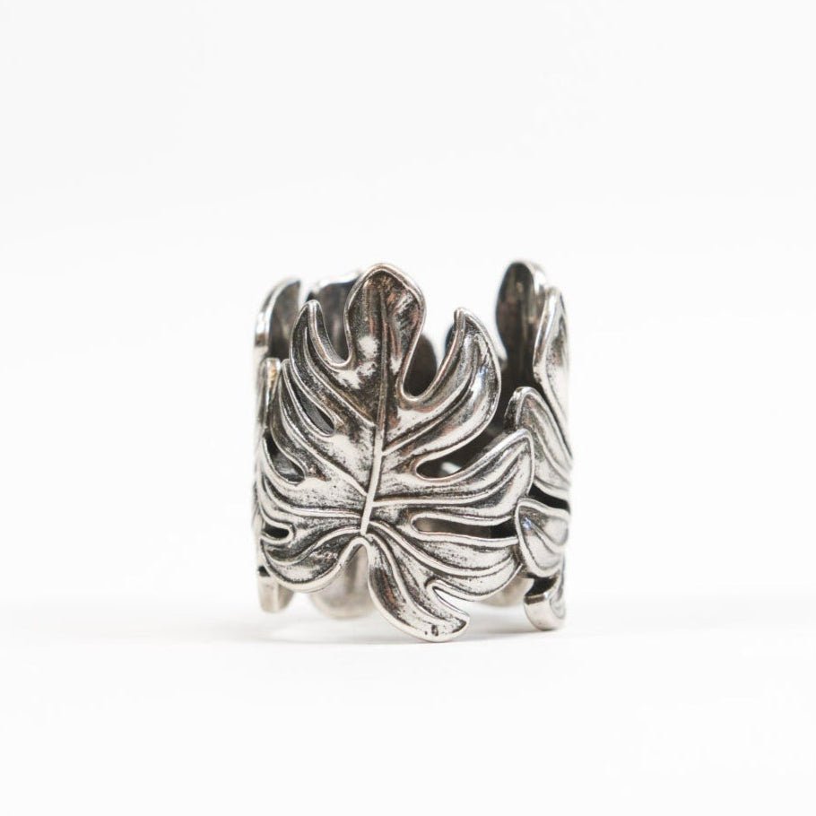Monstera Bandana Ring – Heading Prints